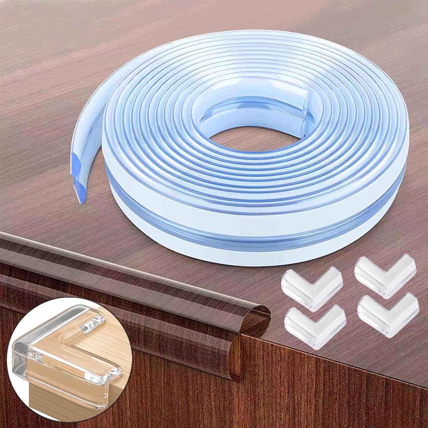 Clear Corner Protectors Adhesive Tapes, Baby Child Safety Edge ...
