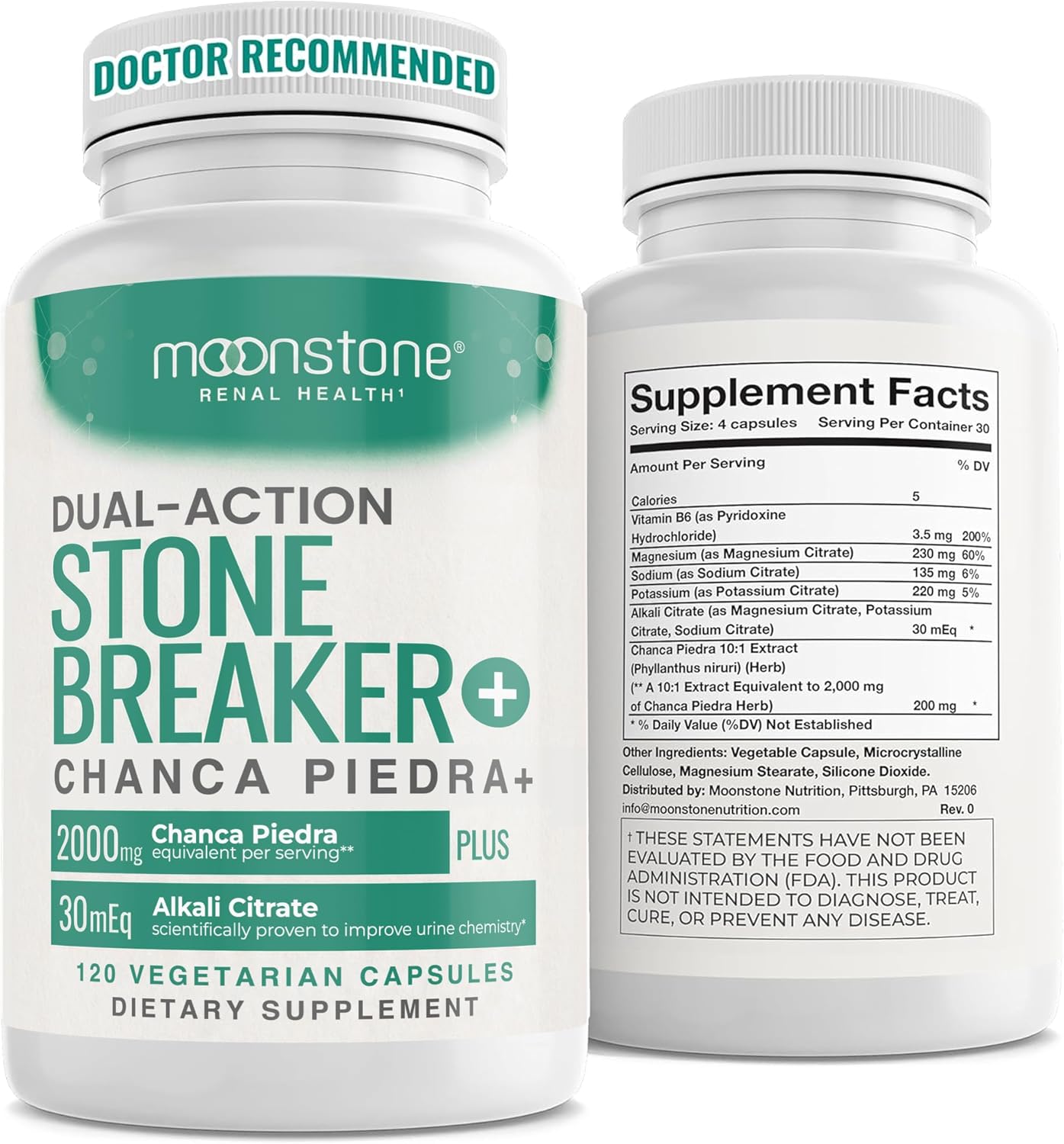 Amazon.com: Chanca Piedra Stone Breaker, Advanced Formula Natural ...