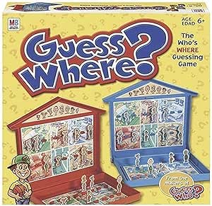 Hasbro Guess Where: Tabletop Game - Guess Where - Hasbro Gaming - Kid ...
