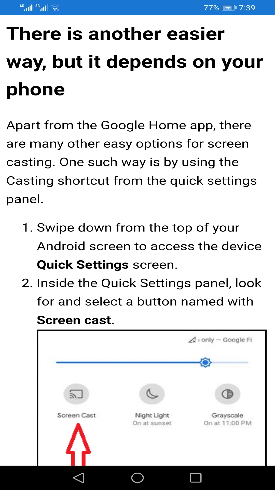 How to Screen Mirror or Cast Android phone on the TV - App on Amazon ...