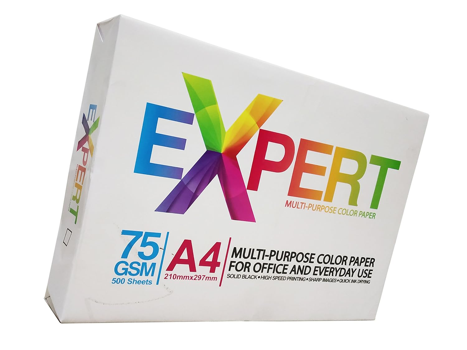 Expert Multi-Purpose A4 Colour Paper 75GSM, 500 Sheets,1 Reams (Pink ...