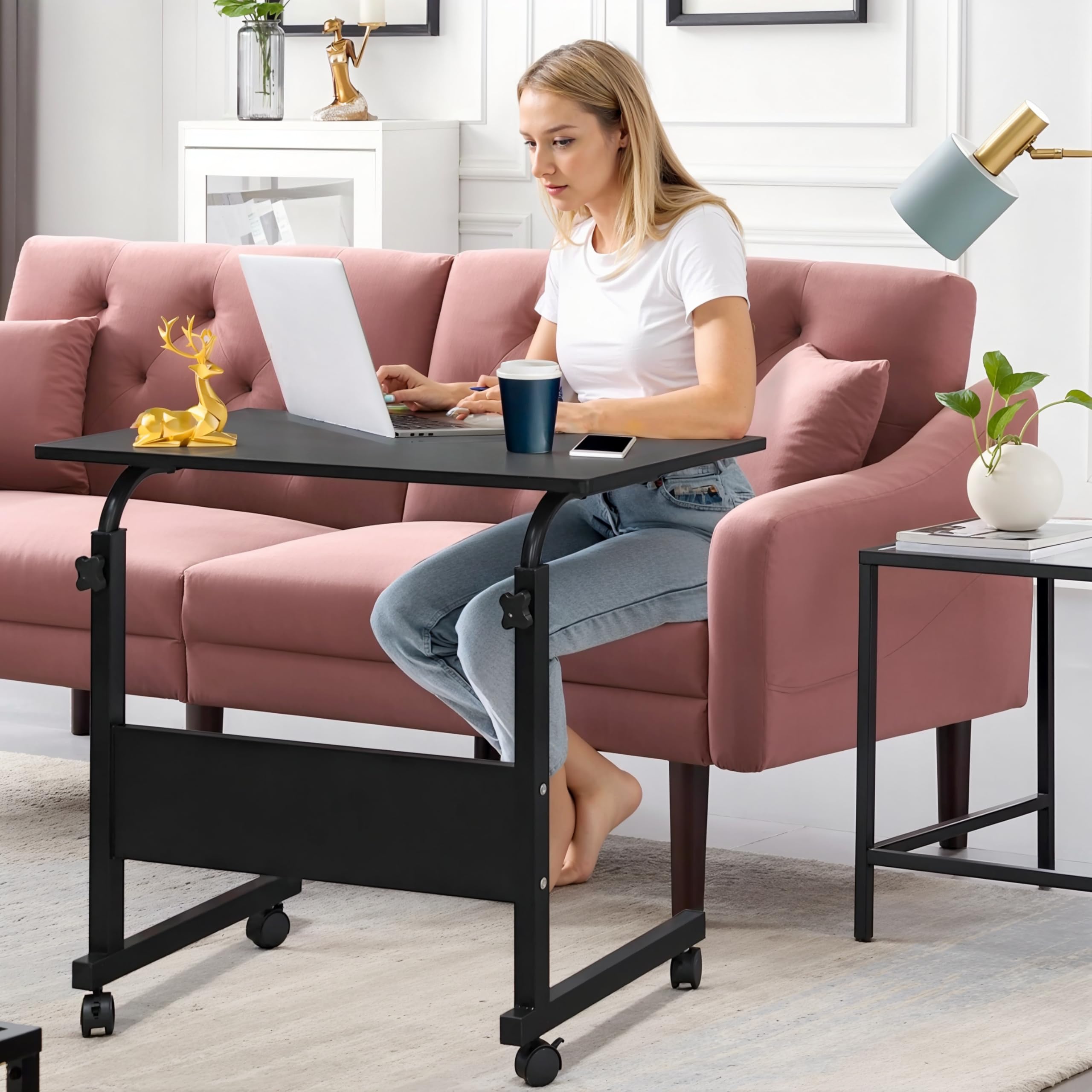 Adjustable Rolling Laptop Desk Sofa Rolling Laptop Cart – G2 V16 By