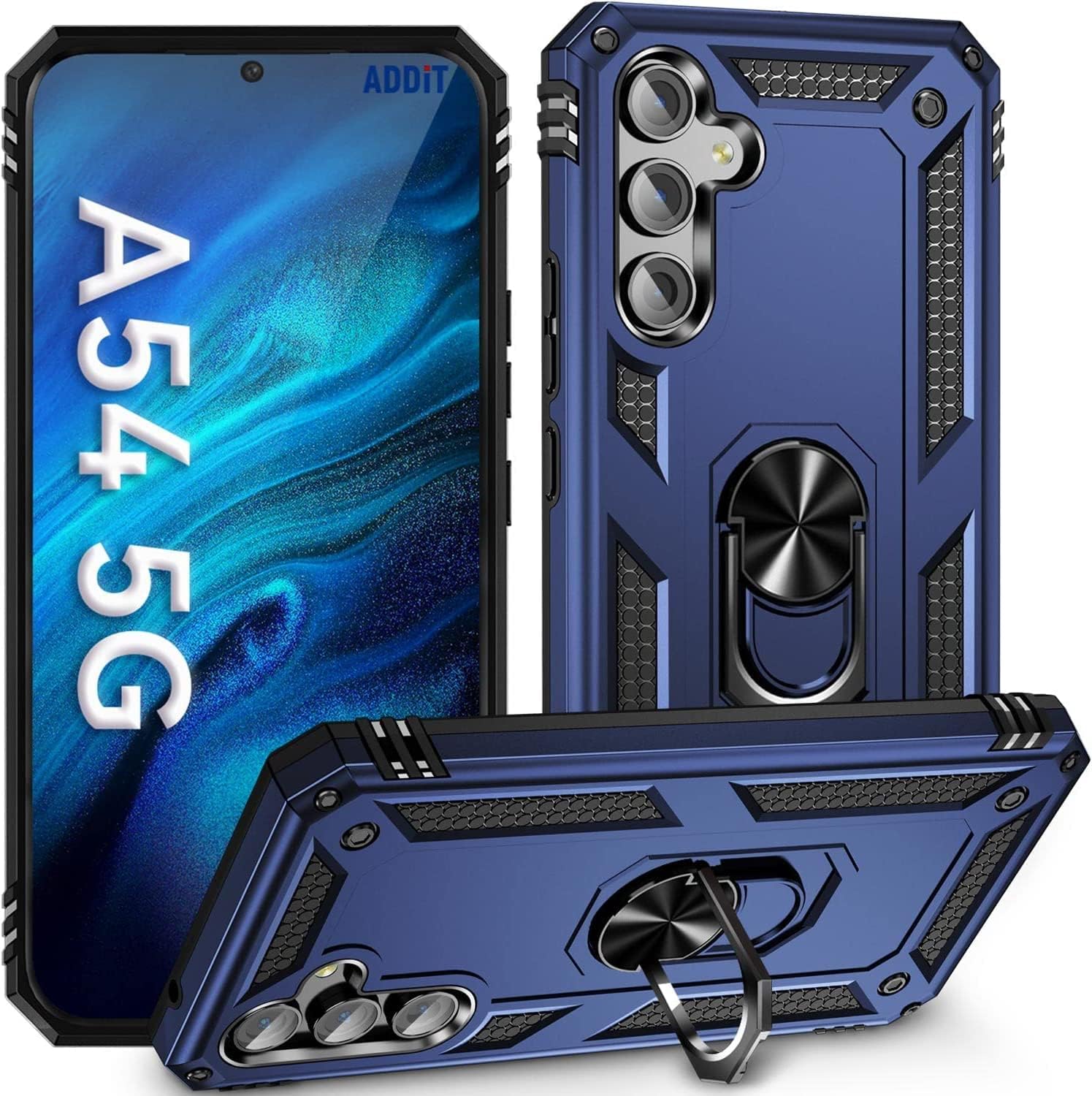 REALCASE Samsung A54 5G Back Cover Case | Heavy Duty PC Hybrid Shock ...