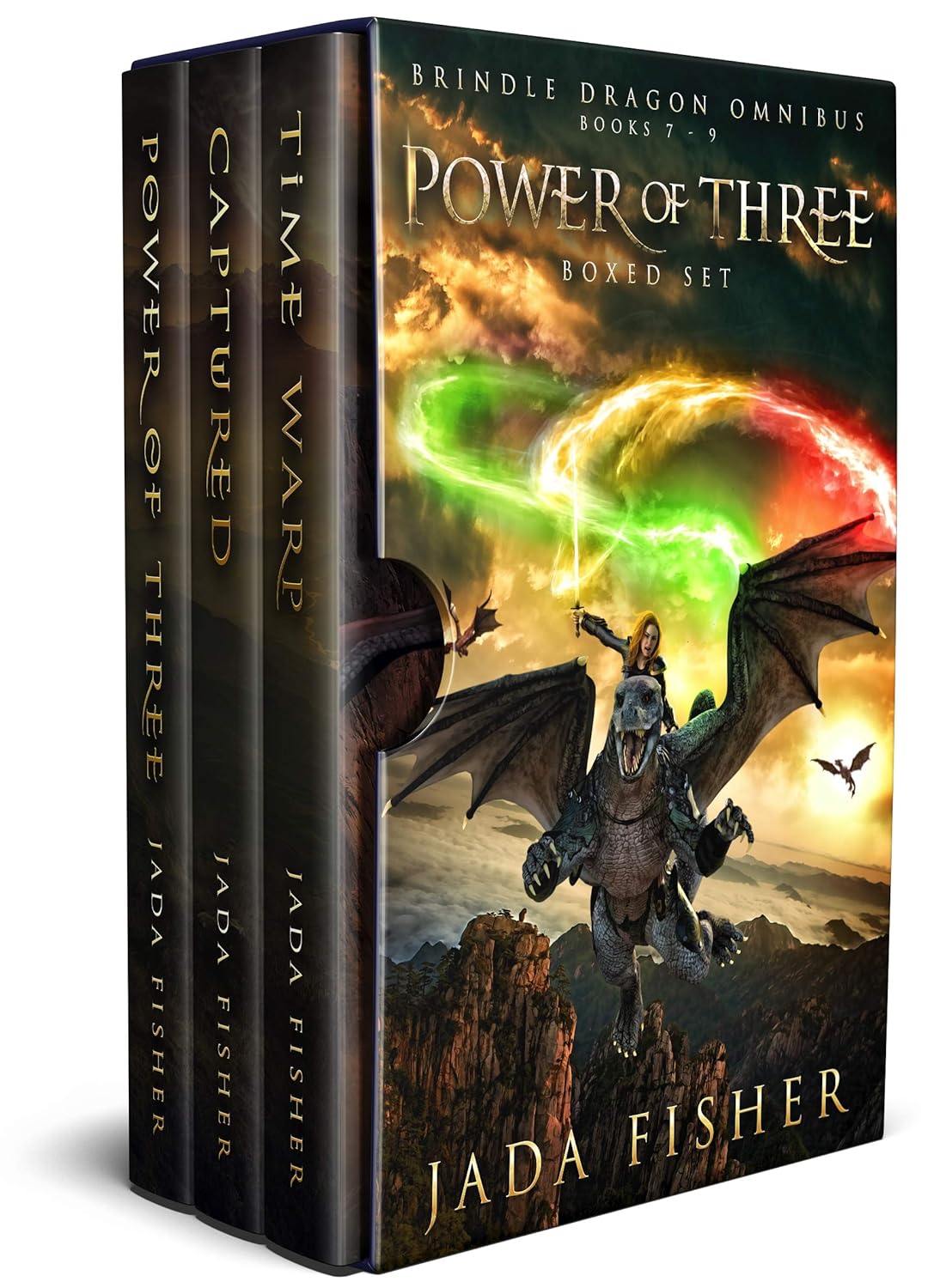 Amazon.com: Power of Three Boxed Set: The Brindle Dragon, Books 7-9 ...