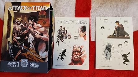 Amazon.com: Attack on Titan Season 2 Manga Box Set (Attack on Titan ...