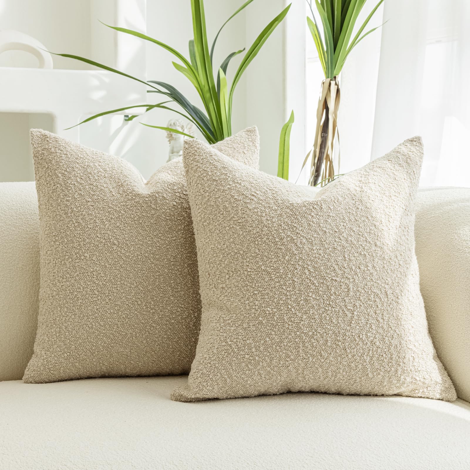 Beige Throw Pillows