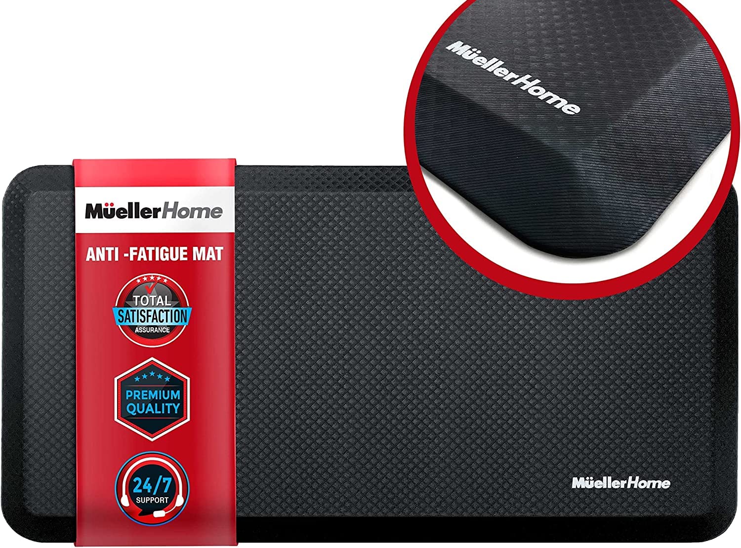 Snapklik.com : Mueller Anti Fatigue Mat, 3/4" Thick, Waterproof 24x71 ...