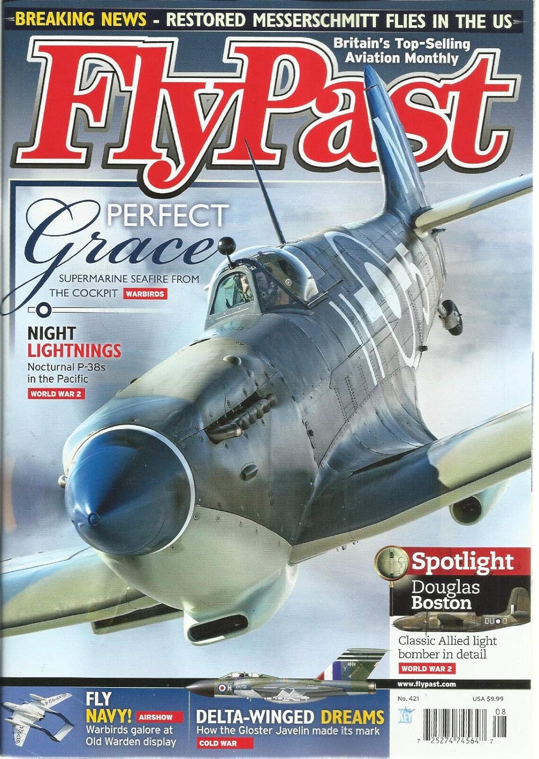 Amazon.com: FLY PAST MAGAZINE, AUGUST, 2016 NO.421 BRITAIN'S TOP ...