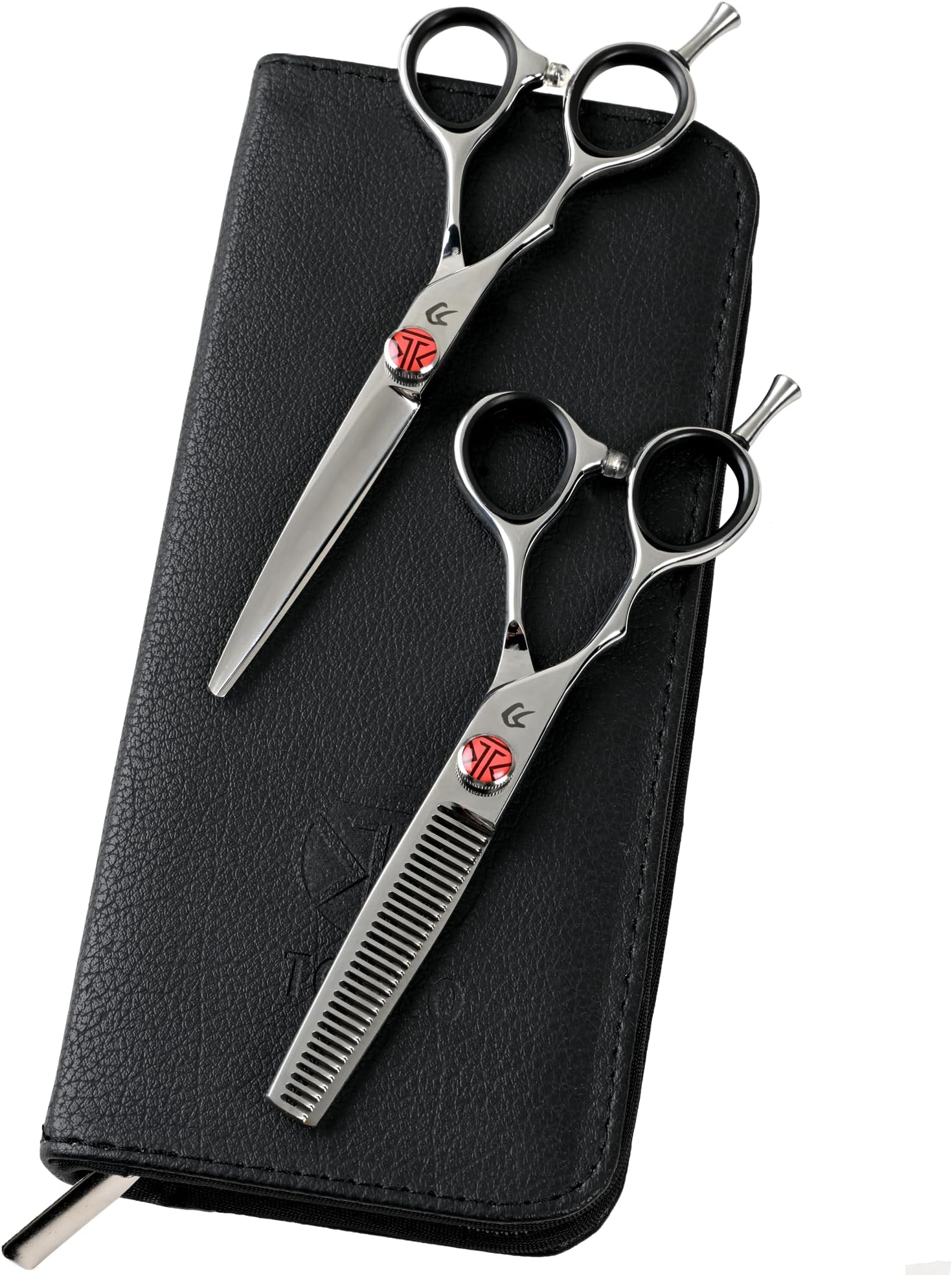 Amazon.com: 6.0 Inch Left-handed Professional Salon Hair Straight ...