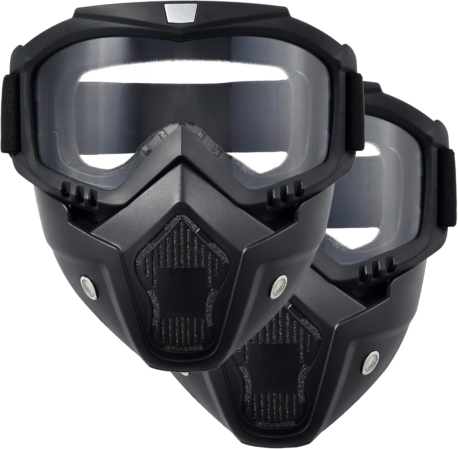 2 Pieces Paintball Mask Anti Fog,Airsoft Helmet and Mask Full Face ...