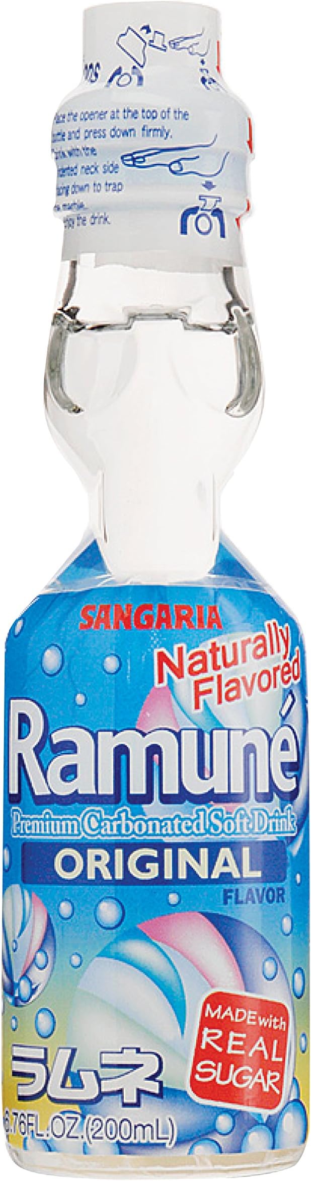 Amazon.com : Ramune Original Natural 18 Pack : Grocery & Gourmet Food