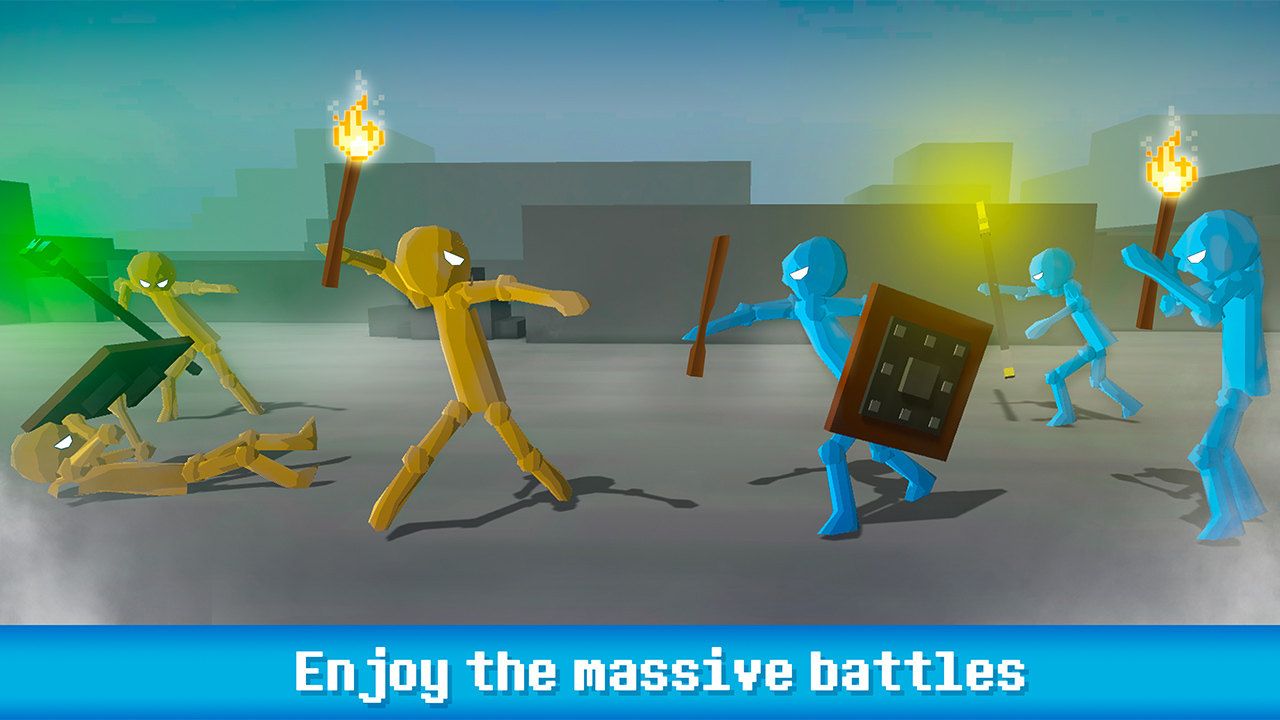 Epic Stickyman Medieval Fantasy Assault - Army War Battle Tactical Game ...