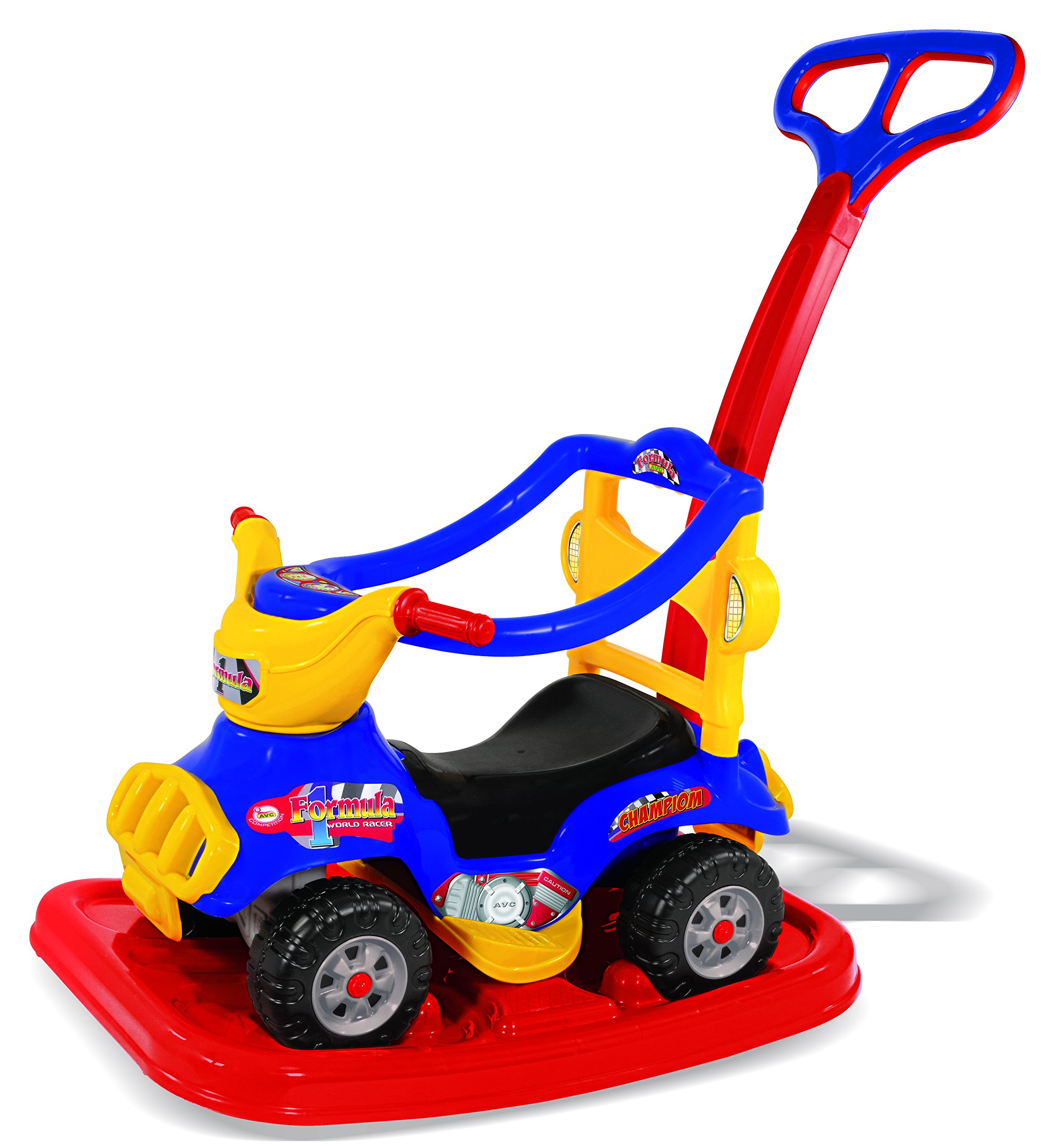 Buy AVC AVC6076 84 x 48 x 89 cm Formula 1 Sport Quad Push Toy Online at ...