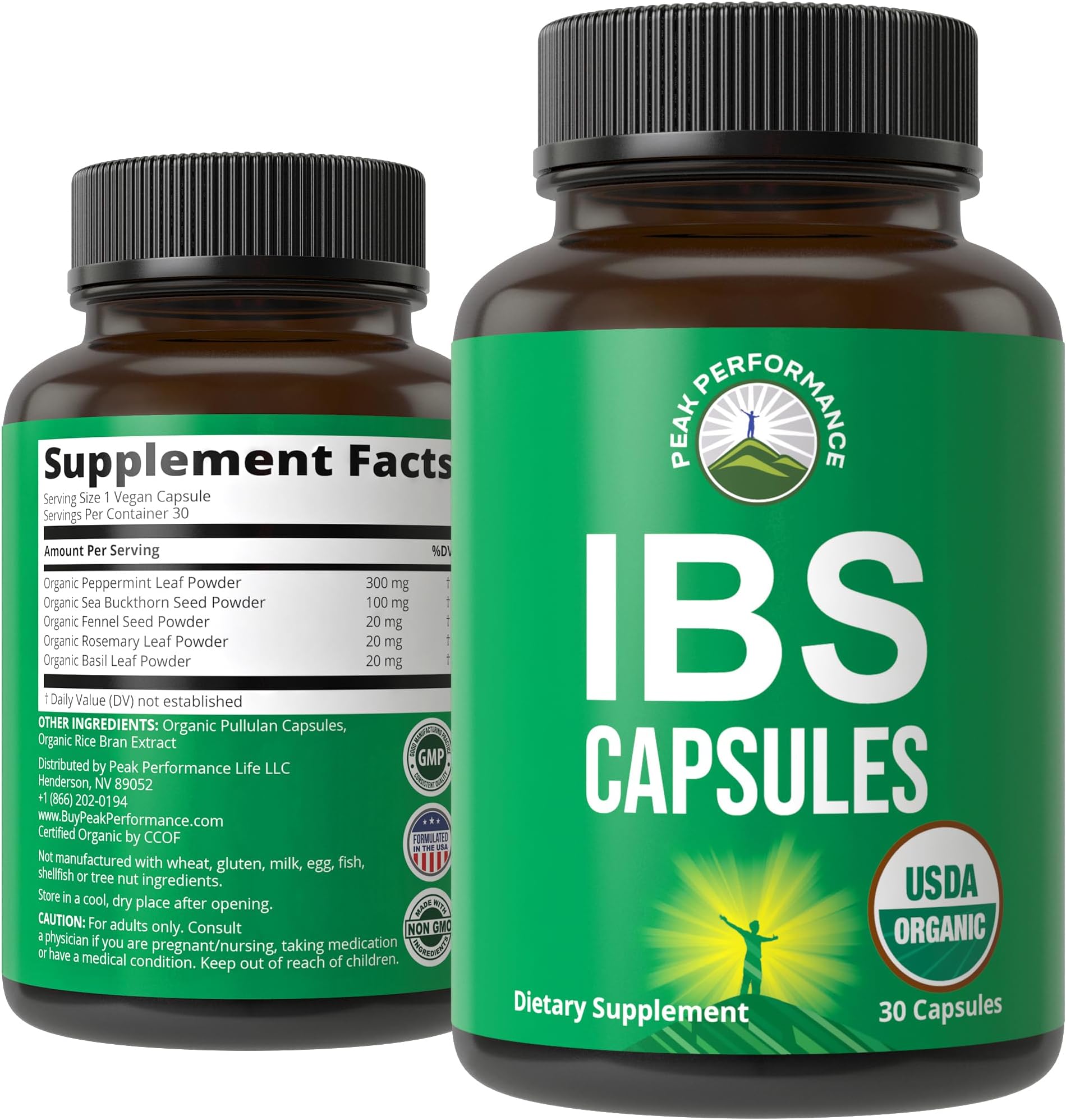 Amazon.com: IBgard Gut Health Supplement, Peppermint Oil Capsules for ...