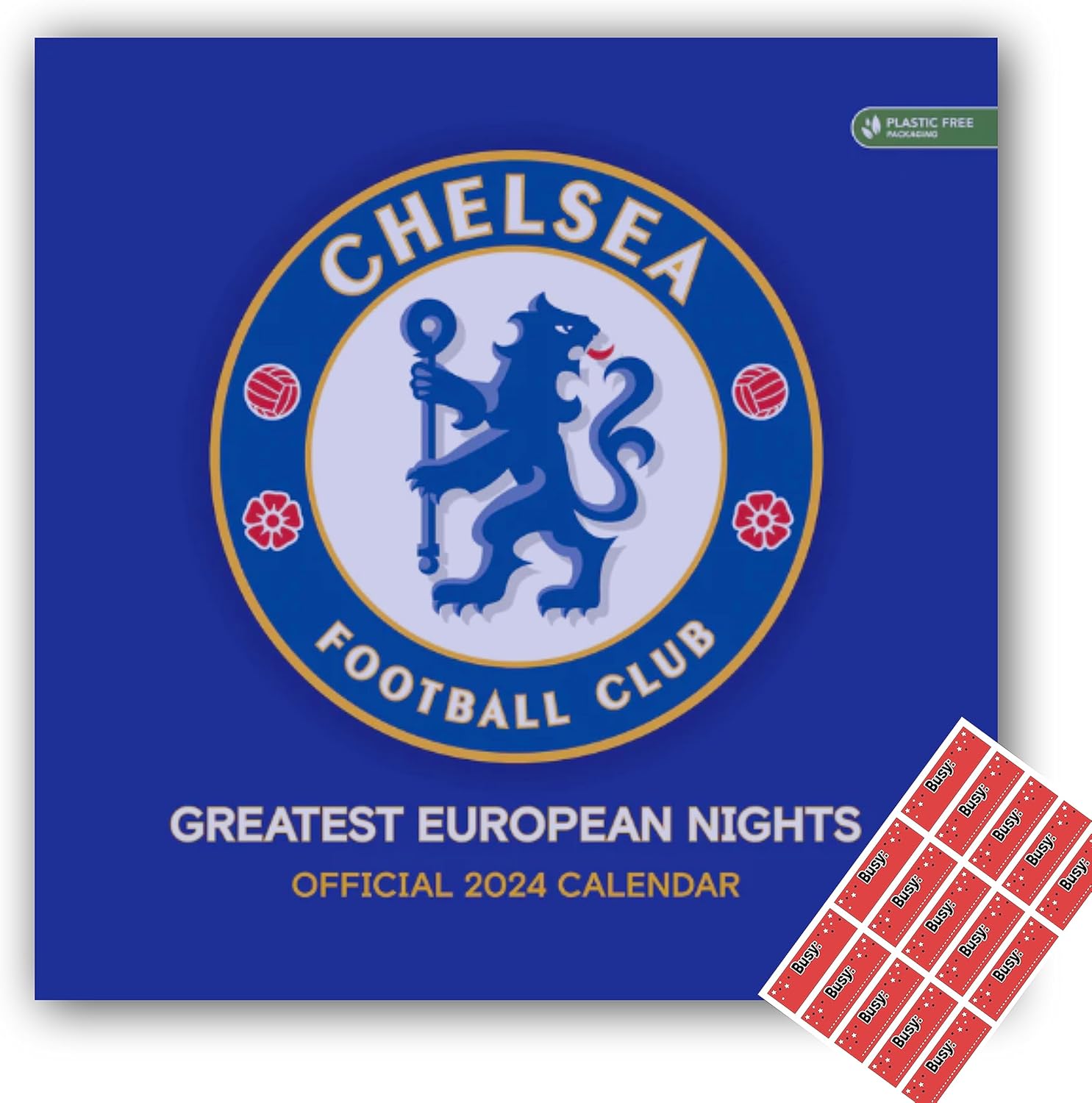 Chelsea Legends 2024 Calendar Plastic Free with FREE Organising ...
