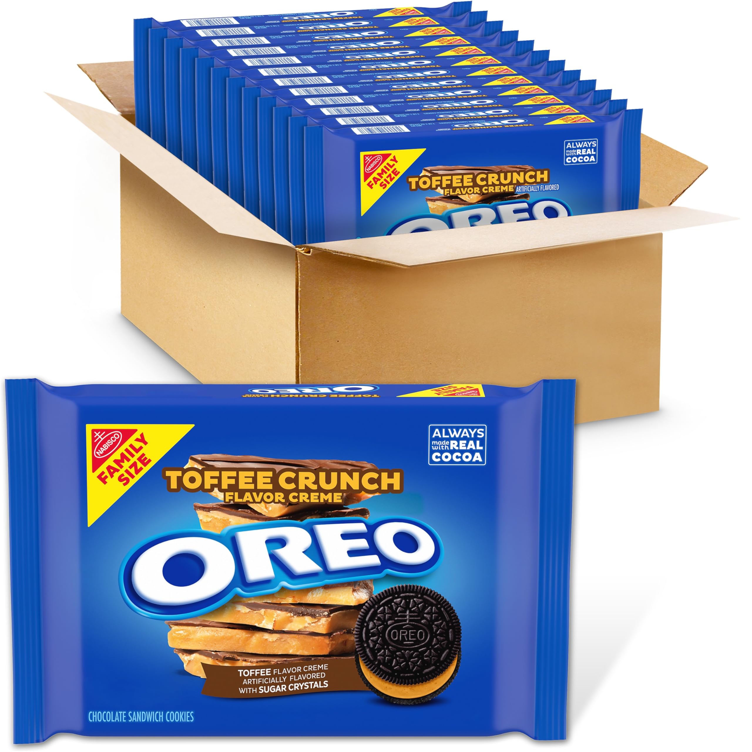 Snapklik.com : OREO Toffee Crunch Creme