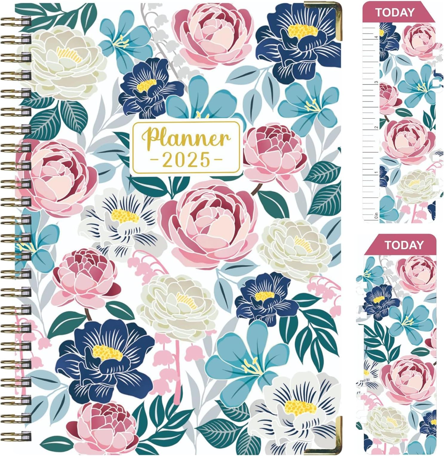 Planner 2025 – Agenda 2025, enero 2025 – diciembre 2025, agenda semanal ...