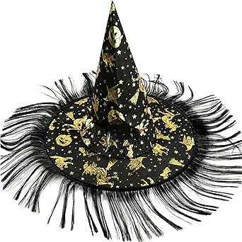 Amazon.com: Galand Cosplay Cap Wizard Cap Halloween Costume Accessories ...