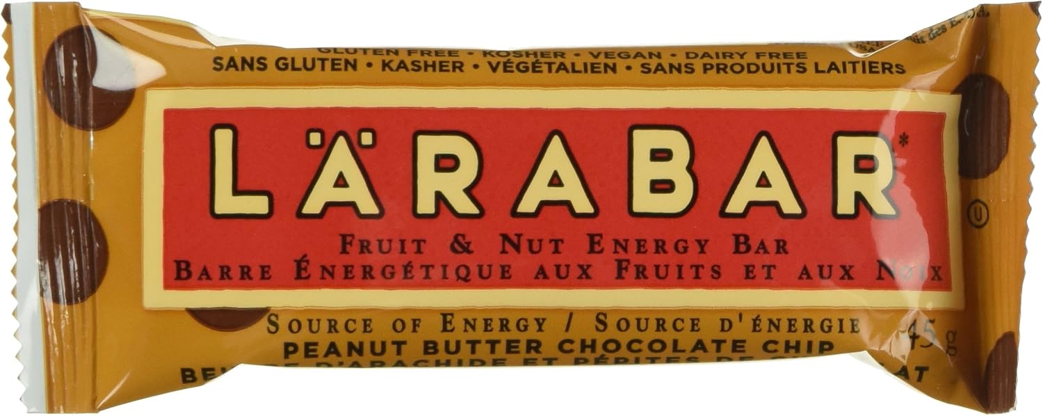 LaraBar Fruit and Nut Energy Bar-Peanut Butter Chocolate Chip, 45Gm, 16 ...