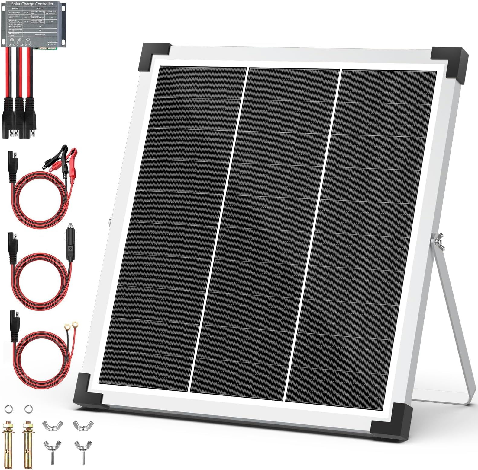 Amazon.com : bainenjia Solar Panel Car 5W 12V，Car Battery Charger ...