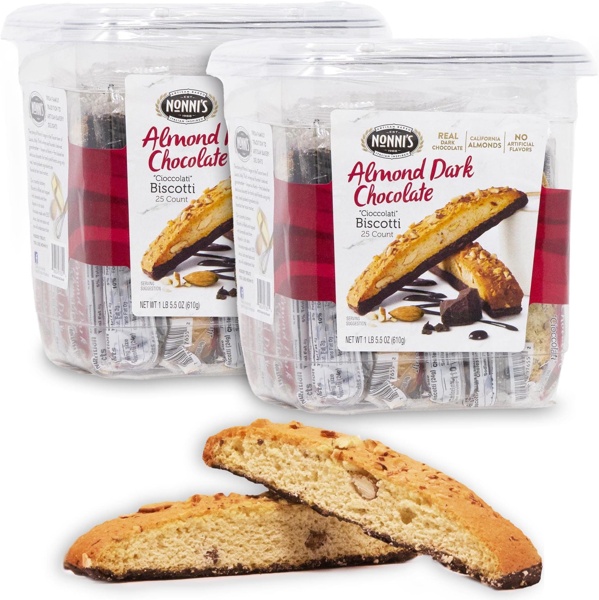 Amazon.com: Easter Chocolate 24 Biscotti Gift Baskets, Gourmet Cookie ...