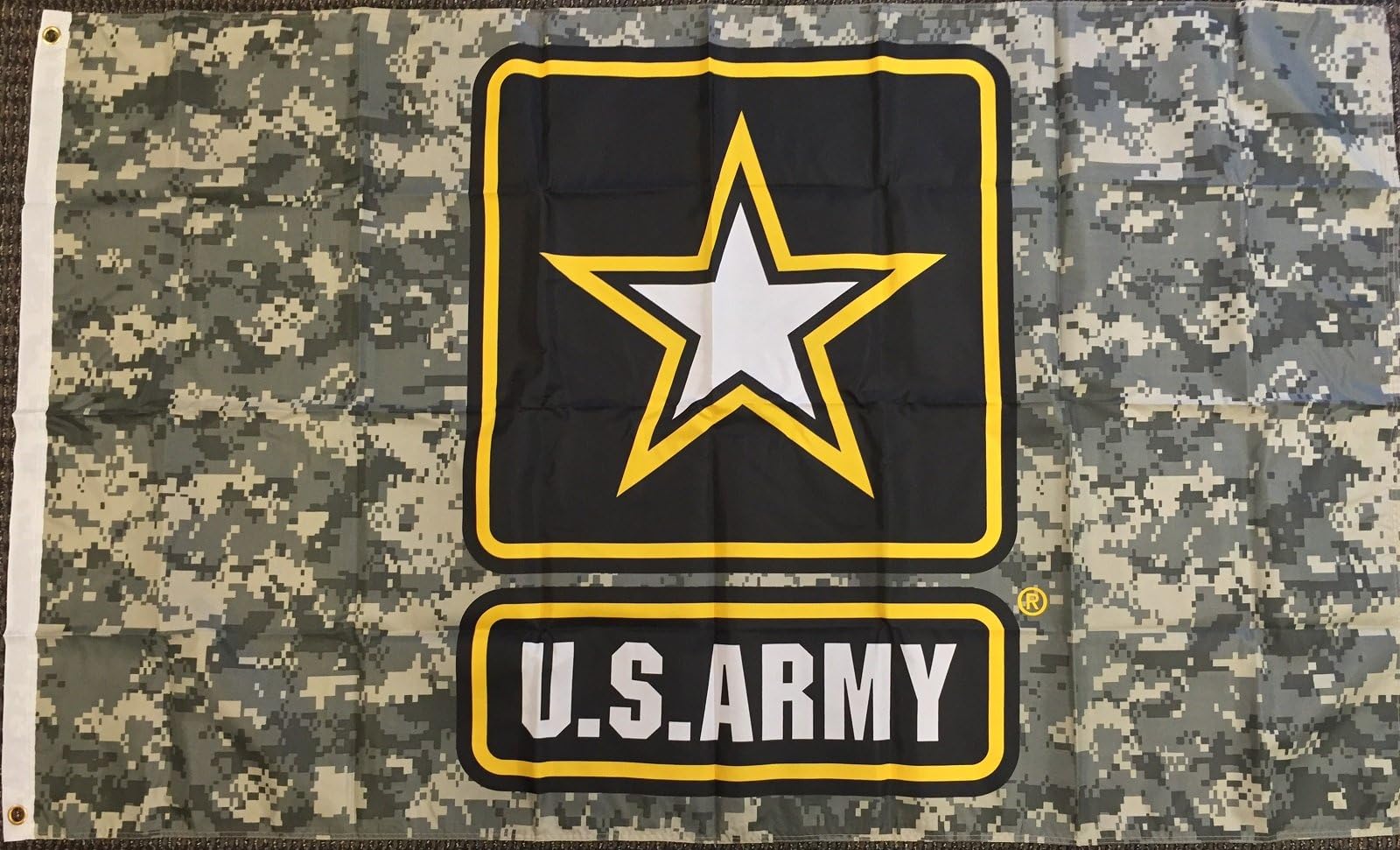 Amazon.com : 3x5 Camo United States Army Star Flag Military USA ...