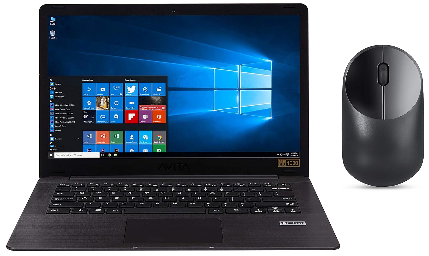 AVITA PURA NS14A6INT441-MEGYB 14-inch Laptop + Mouse : Amazon.in ...