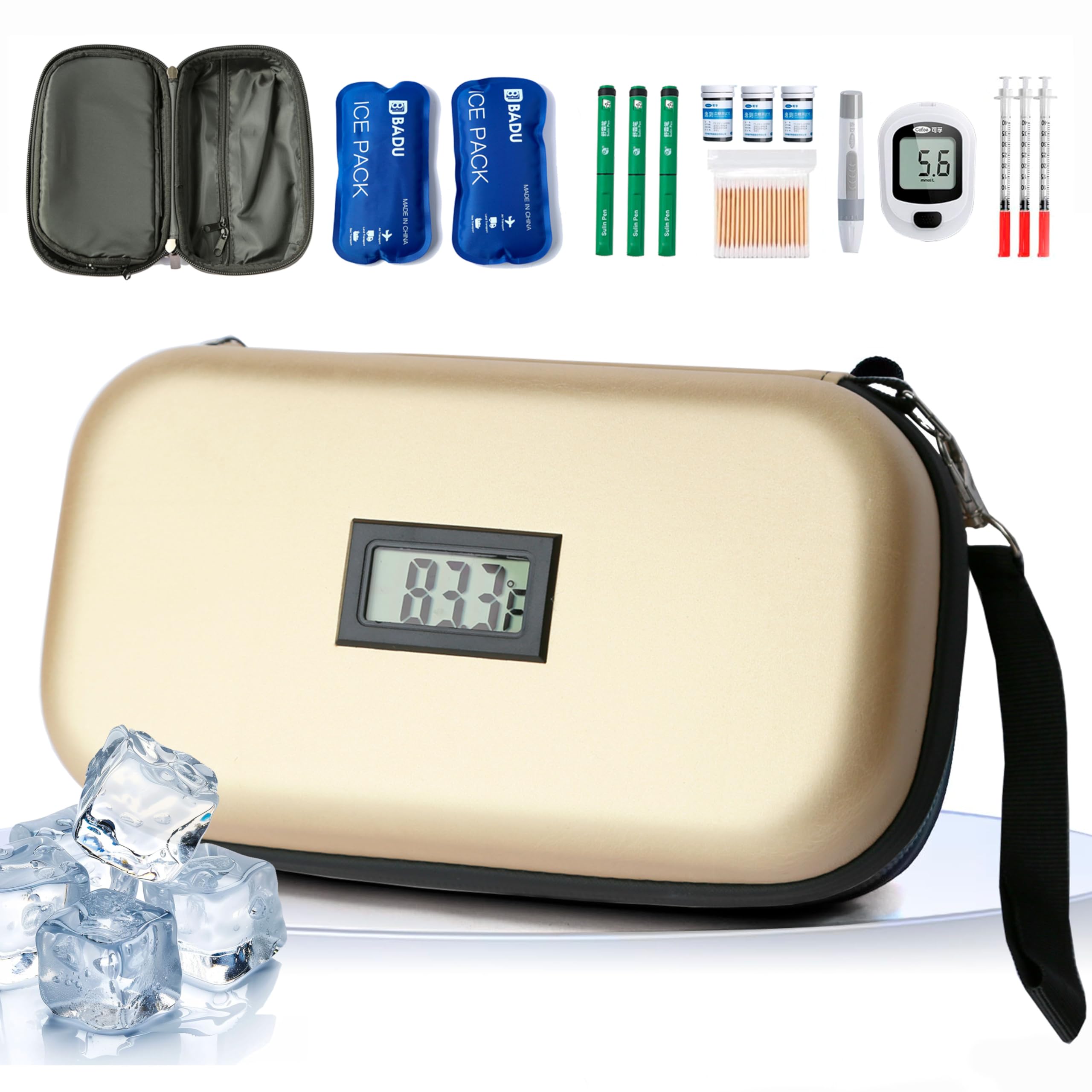 Amazon.com: 24-Hour Insulin Cooler Travel Case TSA Approved Medication ...