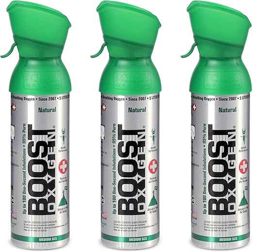 Amazon.com: Boost Oxygen 5 Liter Natural Pure Canned Supplemental ...