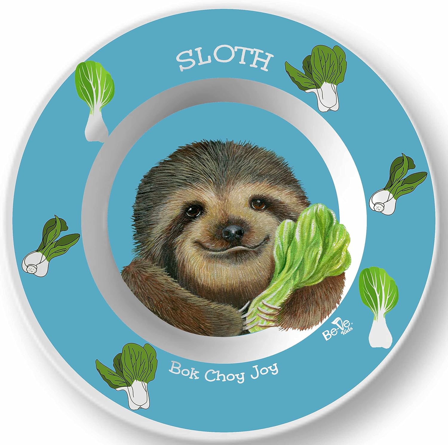 Amazon.com | BE VE KIDS Life-like 8.5" Sloth Bowl for Children. Meet ...