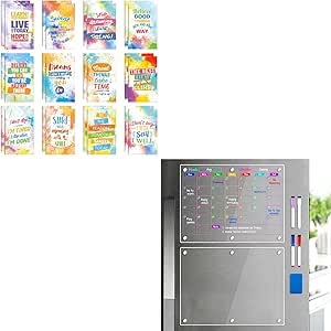 Amazon.com : D-FantiX 24 Pcs Inspirational Notepads Small Pocket ...