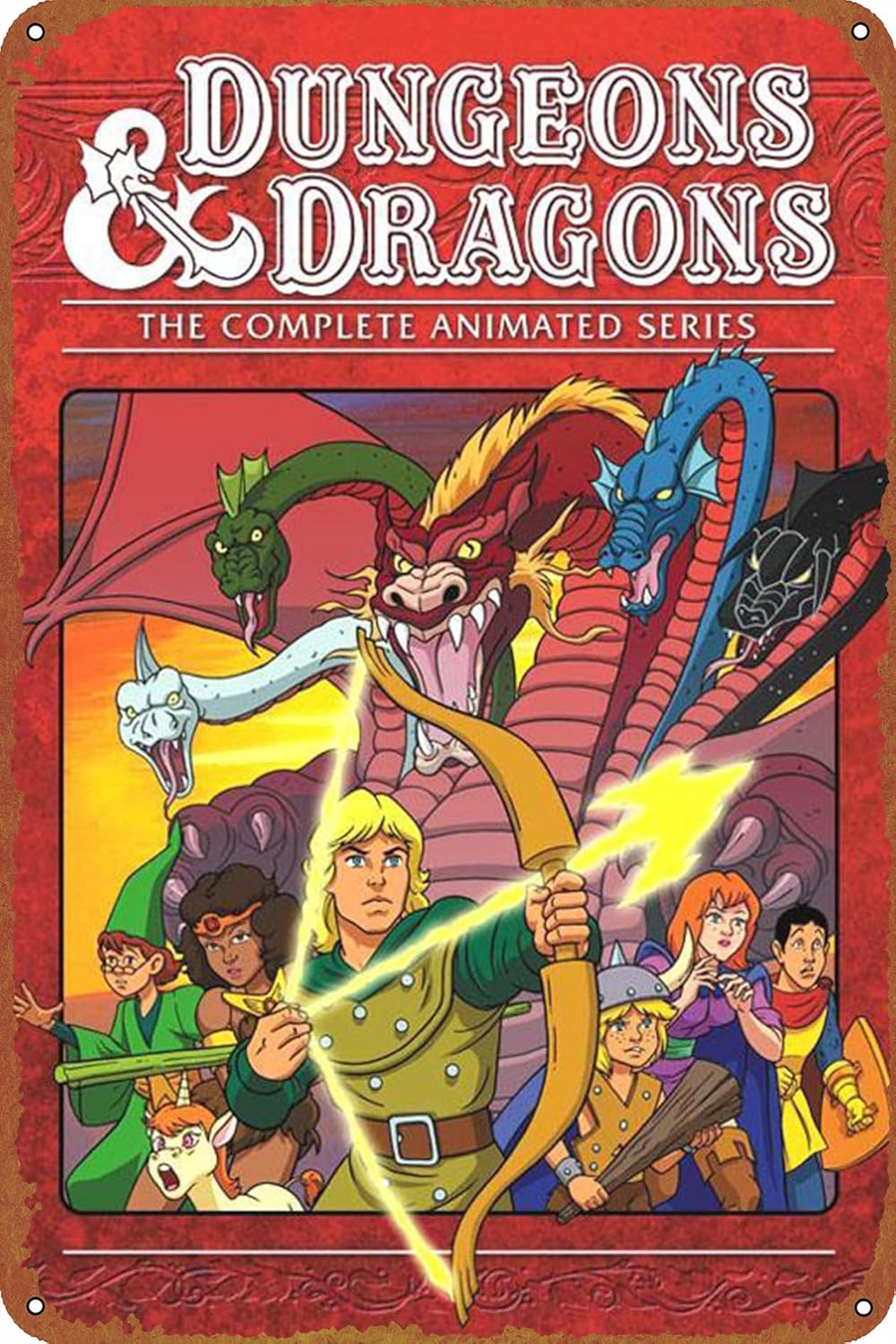 Amazon.com: Dungeons & Dragons Poster Metal Signs Vintage Bar Bathroom ...