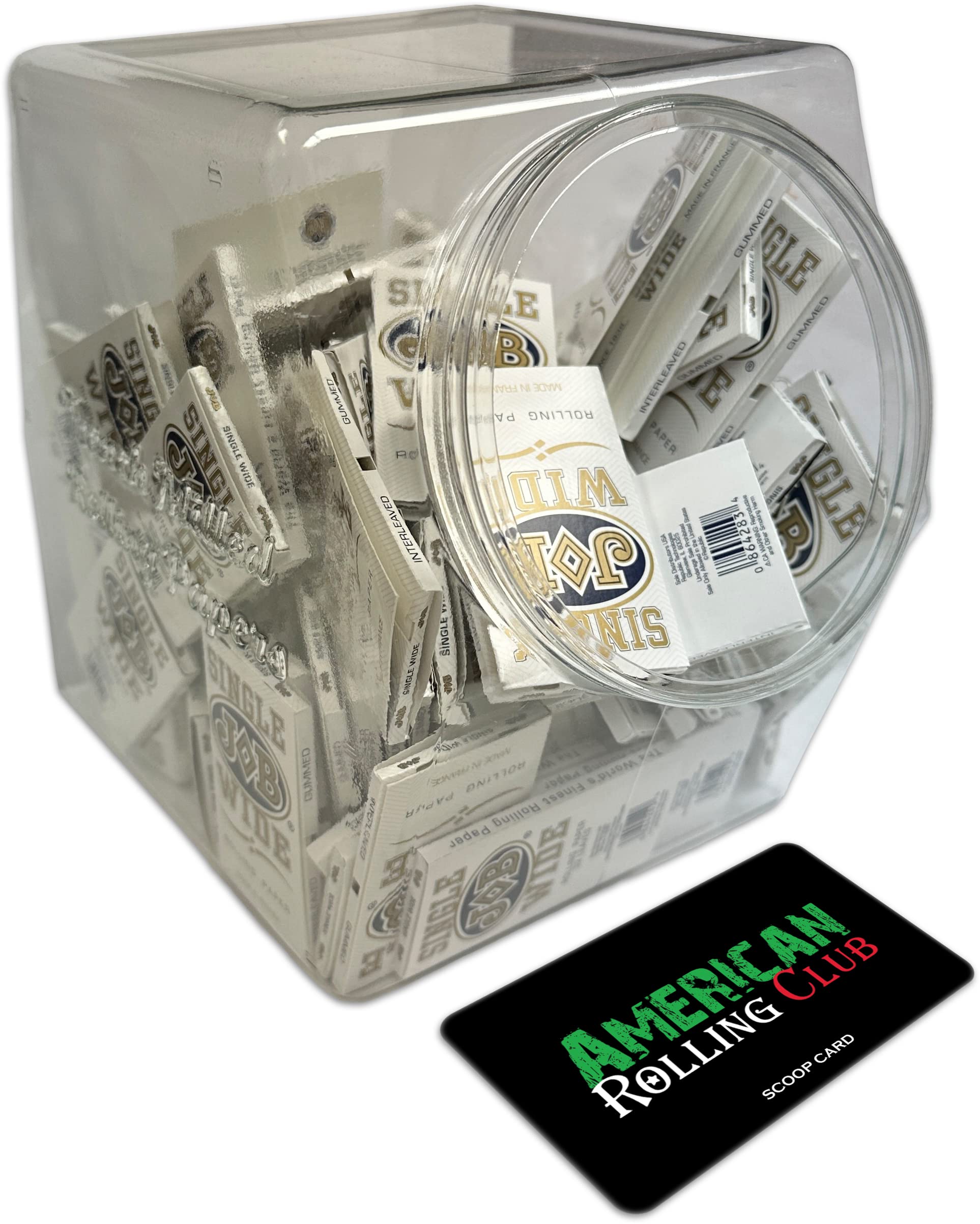 Amazon.com: JOB Single Wide Cigarette Papers | 100pc Bulk Bowl ...