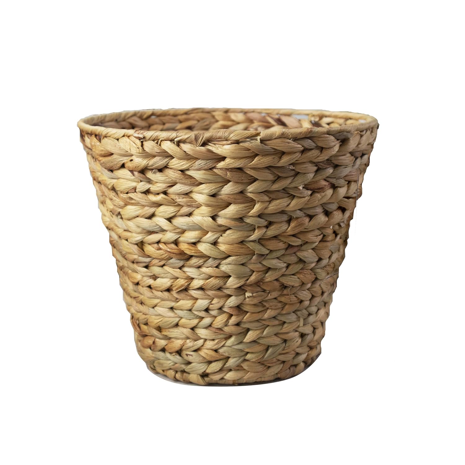 Amazon.com: PEMAR Wicker Waste Basket Trash Can, Woven Trash Basket ...