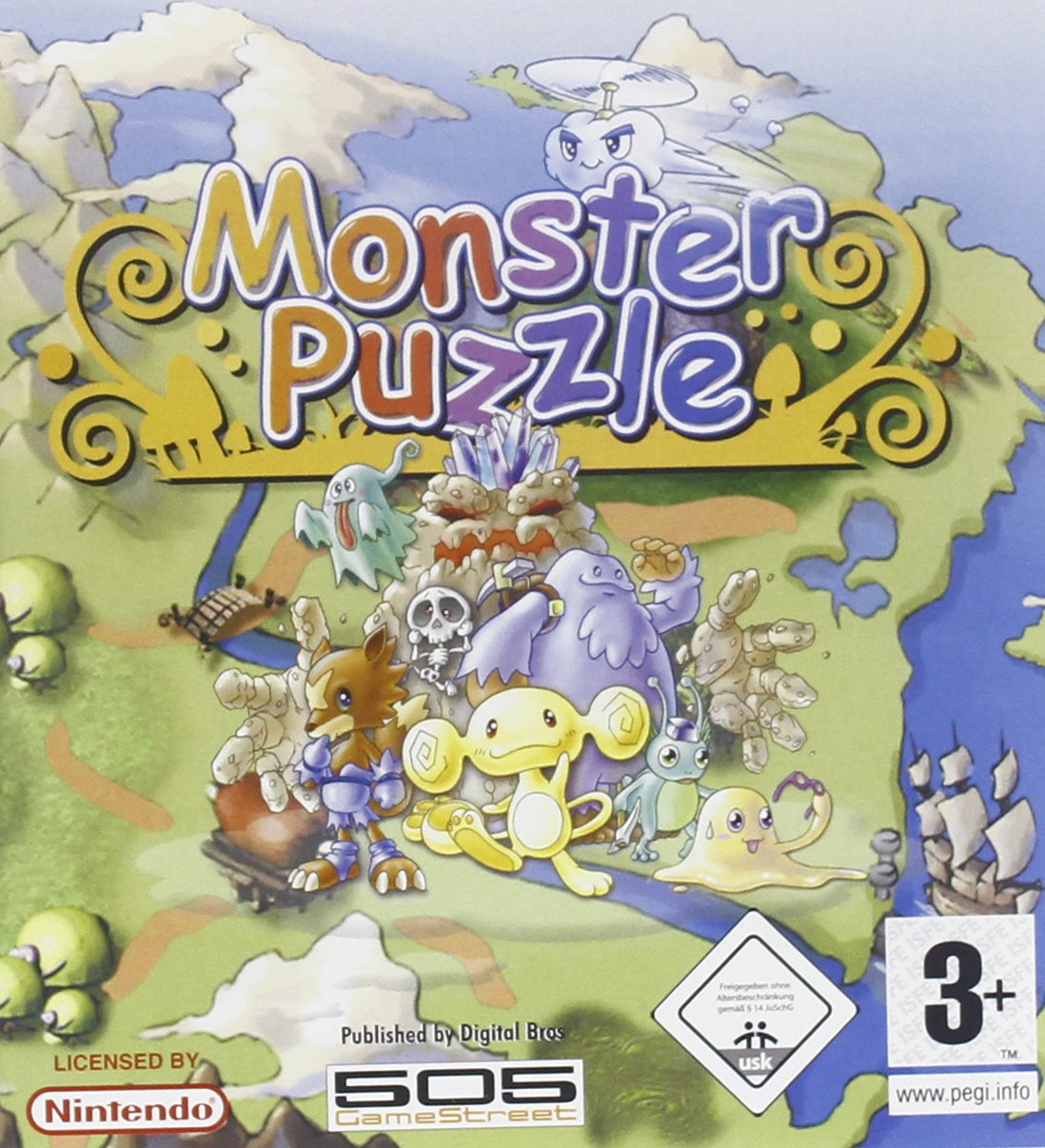 Amazon.com: DS Monster Puzzle : Video Games