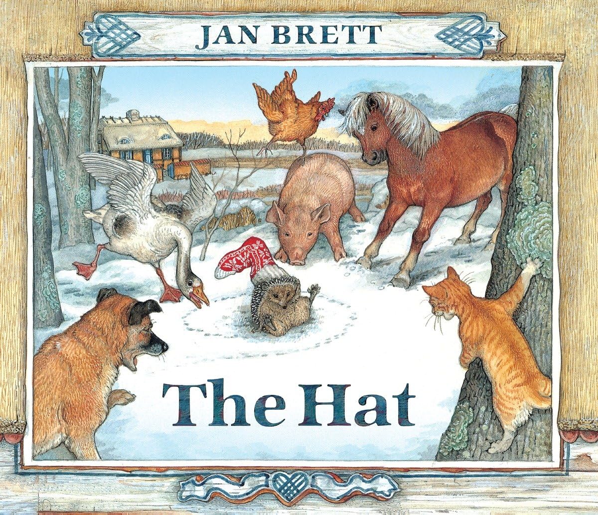 Amazon.com: The Hat (Oversized Lap Board Book): 9780399547386: Brett ...
