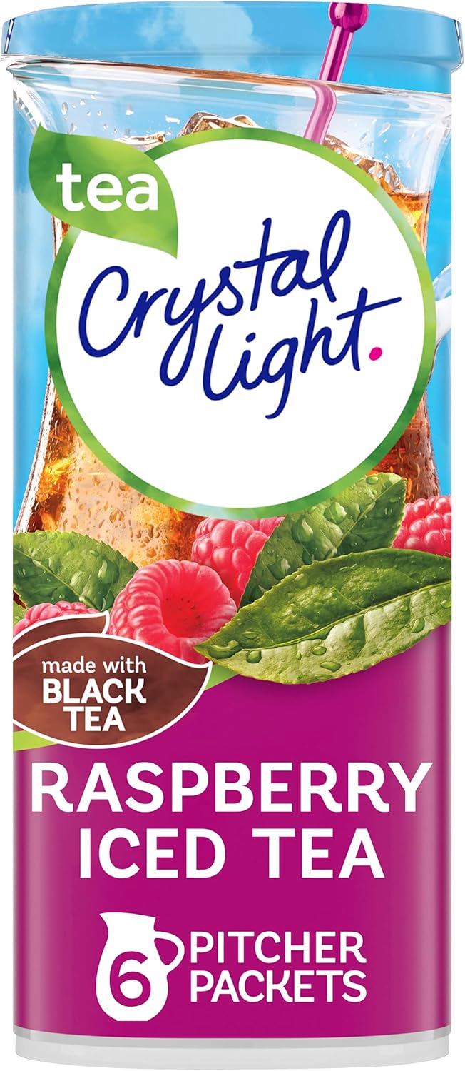 Crystal Light Ice Tea, Raspberry, 1.6 oz : Amazon.ca: Grocery & Gourmet ...