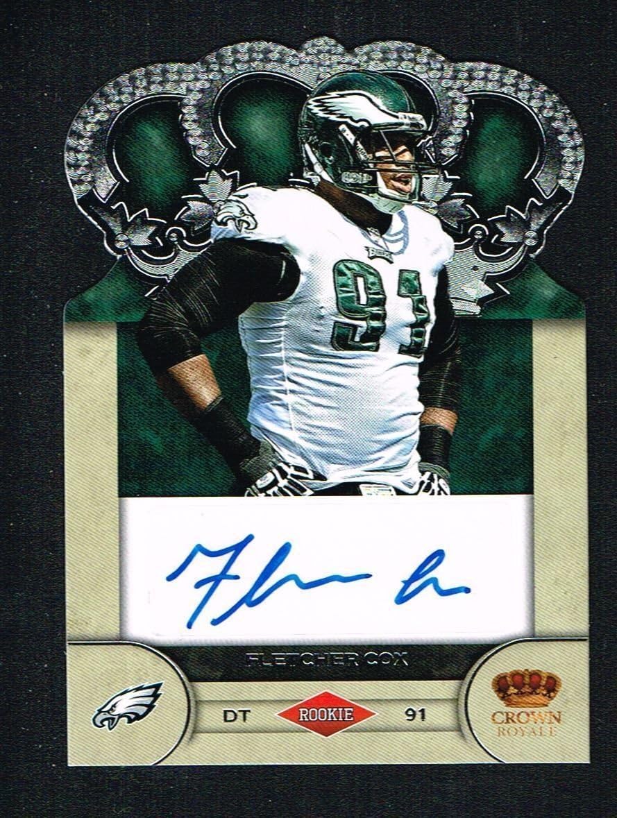 Fletcher Cox 2012 Panini Crown Royal signed autograph auto Trading Card ...