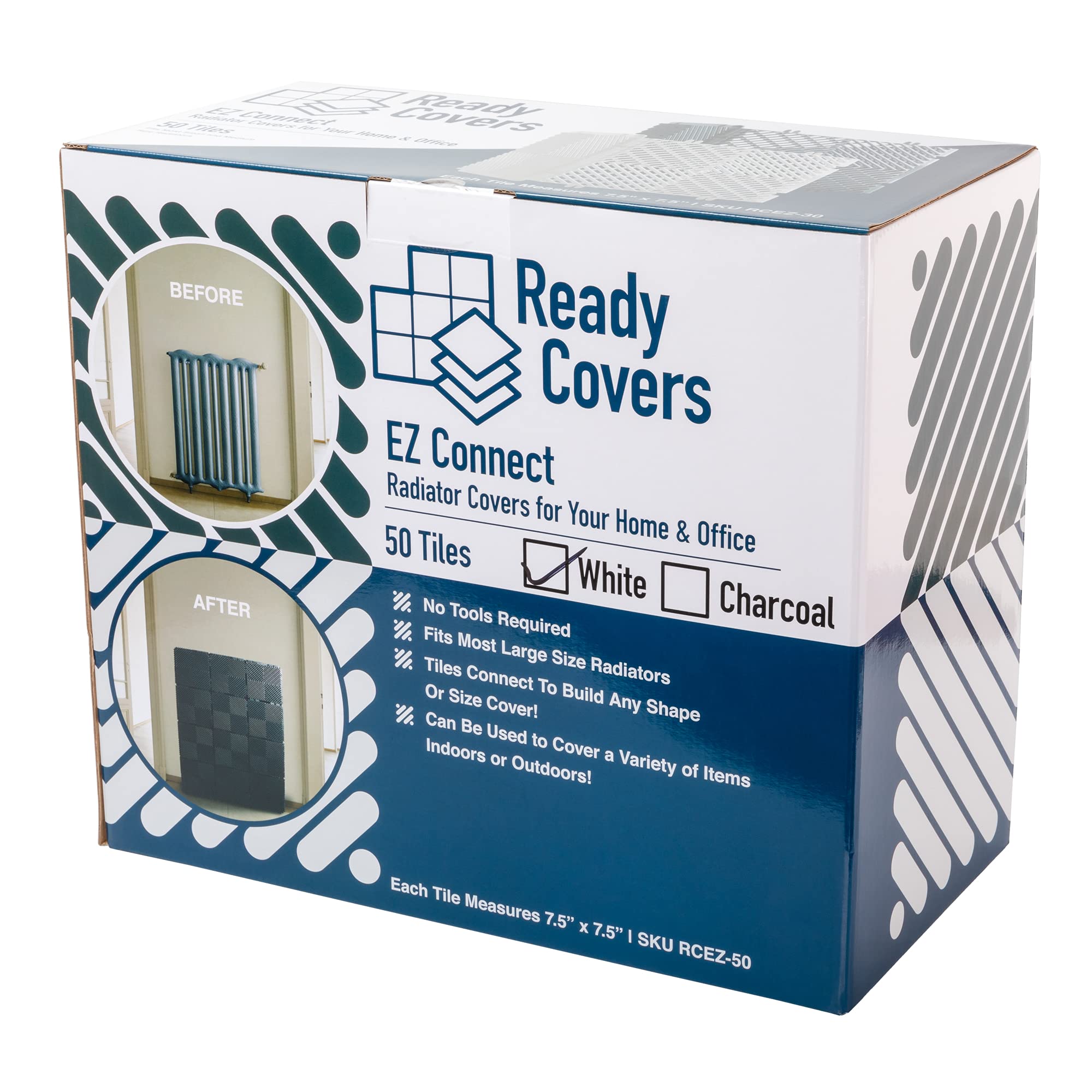 Ready Covers EZ Connect Cover- Vented Safety Steam Radiator Cover ...