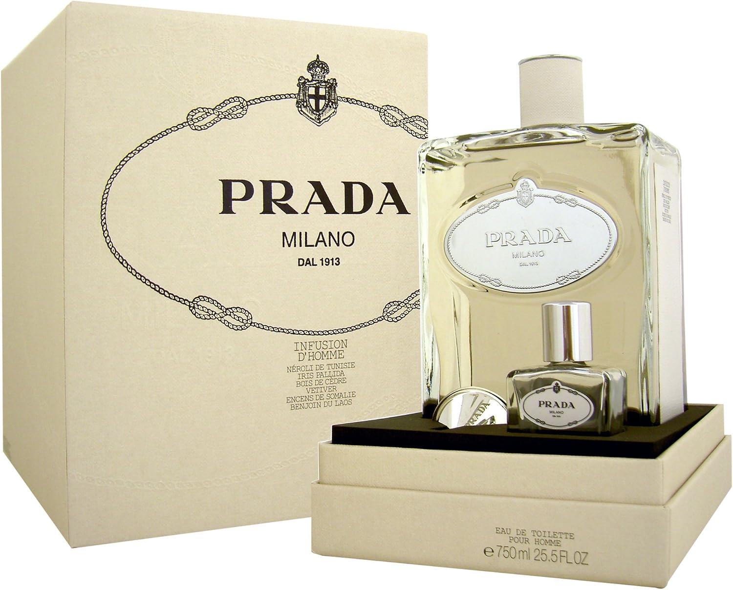 Prada Infusion D'Homme Perfume For Men by Prada EDT Splash 750ml ...