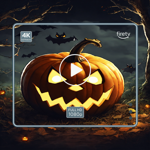 Spooky Halloween (Pumpkin Scenes) – Eerie Ambience & Flickering Light ...