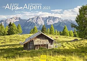 Austrian Alps Premium Calendar 2023 DIN A3 Wall Calendar Europe ...