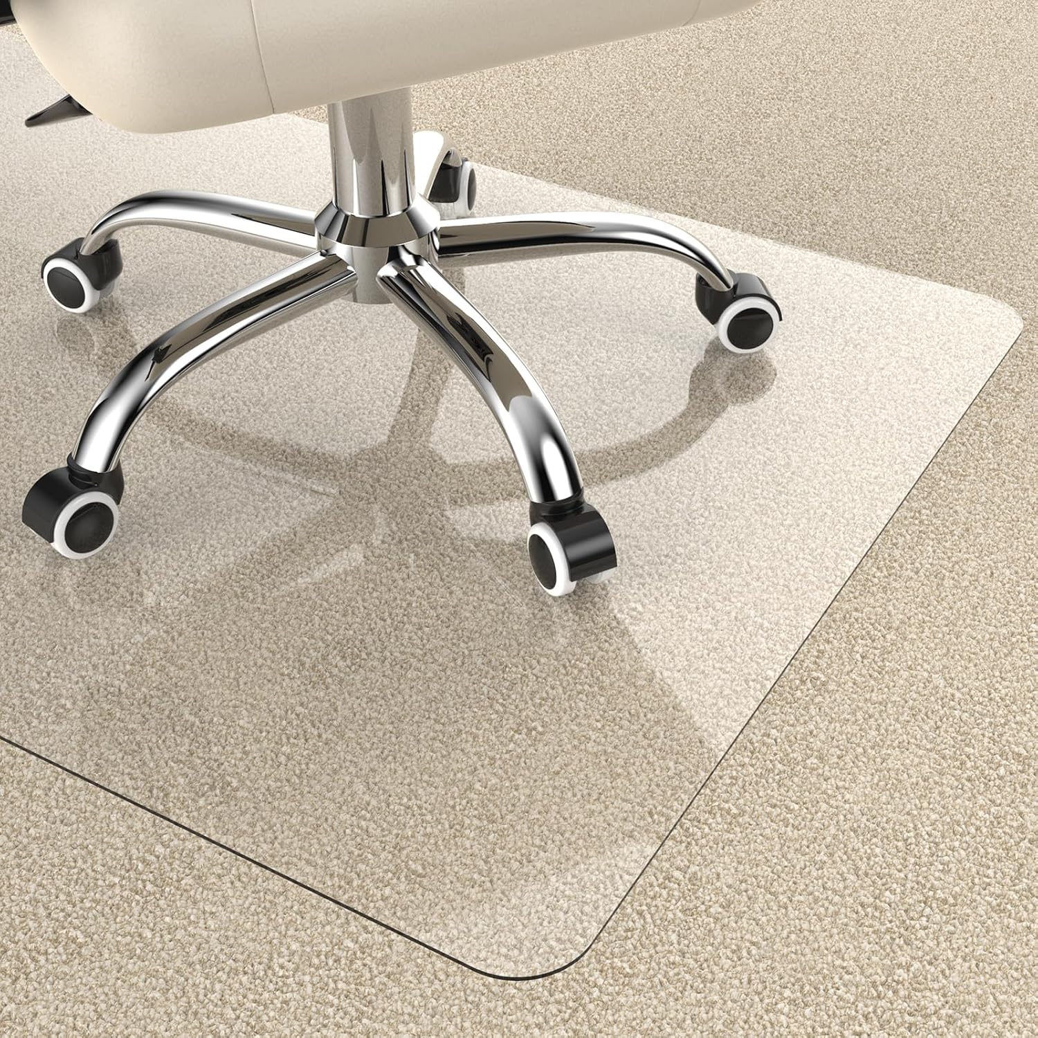 Amazon.com : Placoot 48" x 36" Office Chair Mat for Carpeted Floors, 5 ...