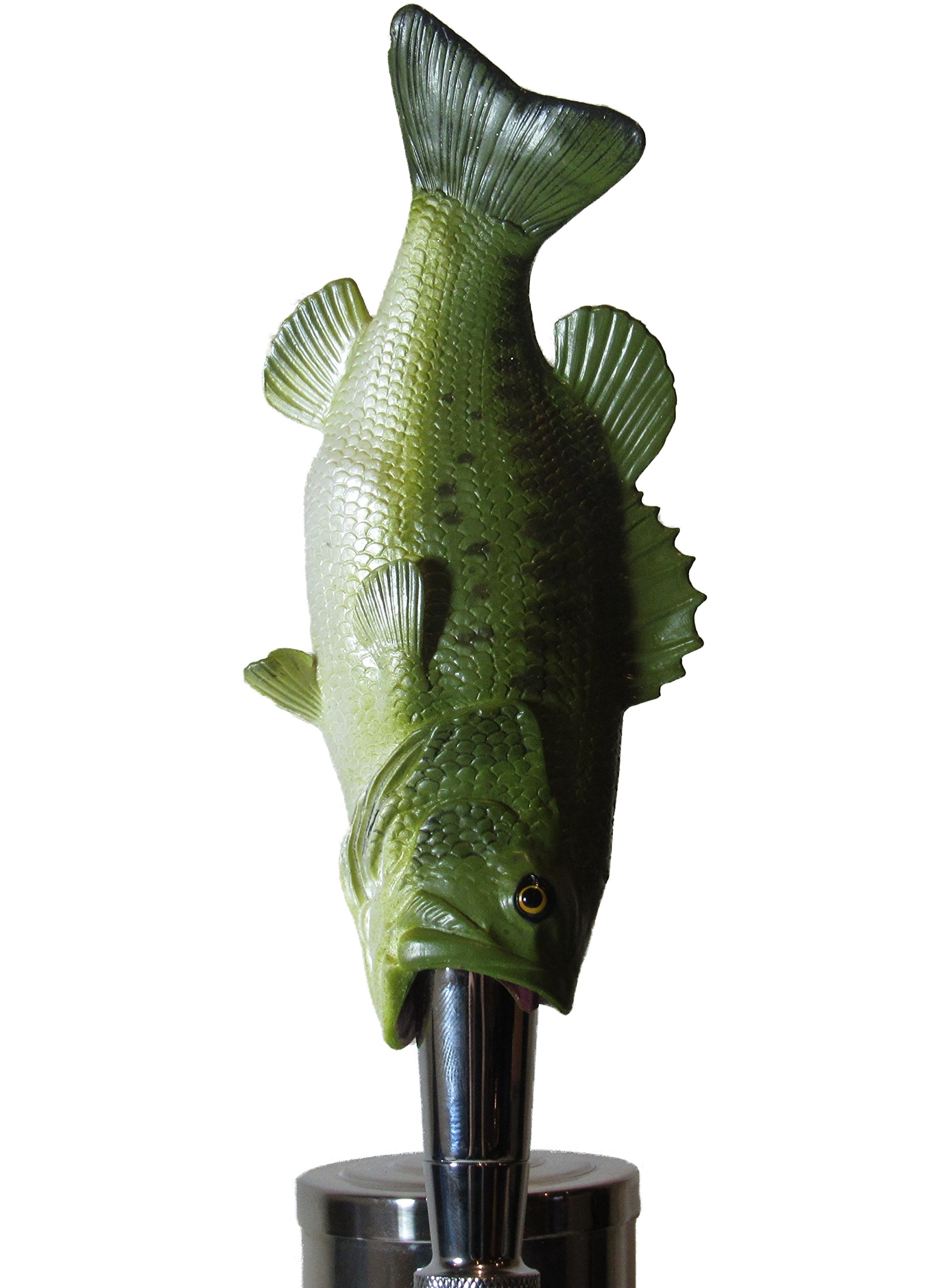 Amazon.com: Moptrek bles Large Mouth Bass Beer Tap Handle Sports Bar ...