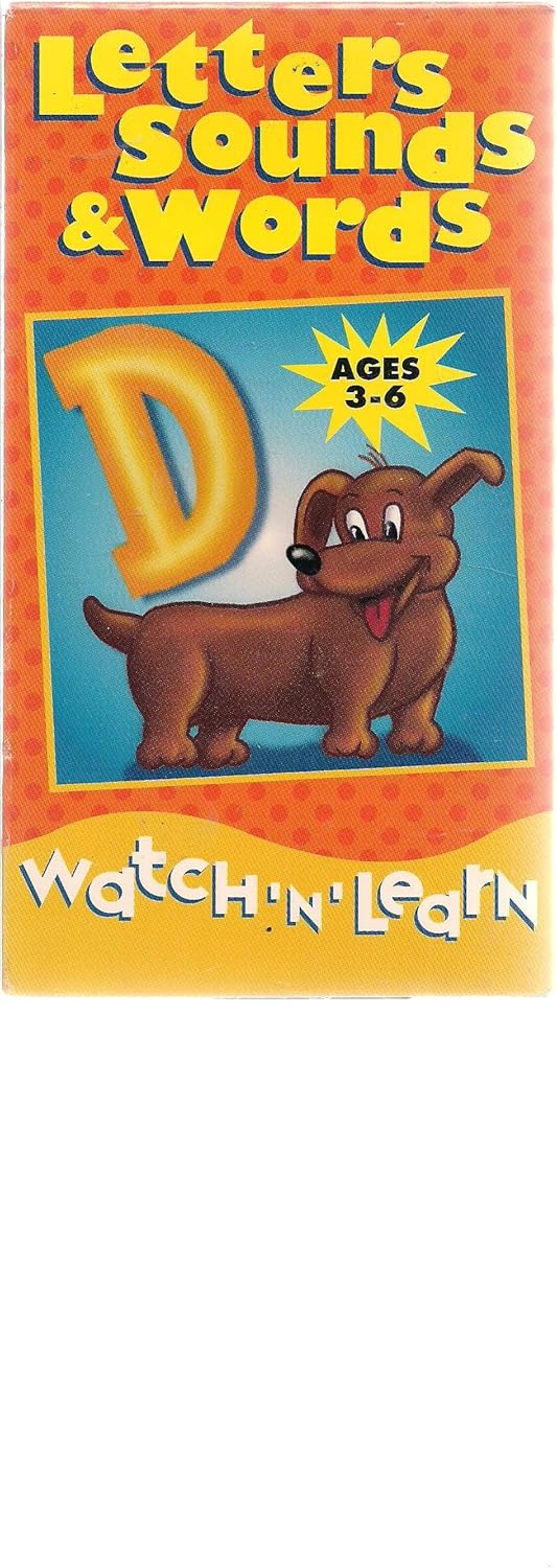 Watch N Learn Letters / Sounds [VHS] : Various: Amazon.de: DVD & Blu-ray