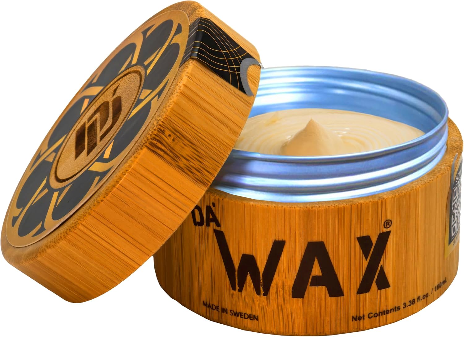 Da'Dude Da'Wax 100ml – Strong Hold Matte Hair Wax for Men – Beeswax ...