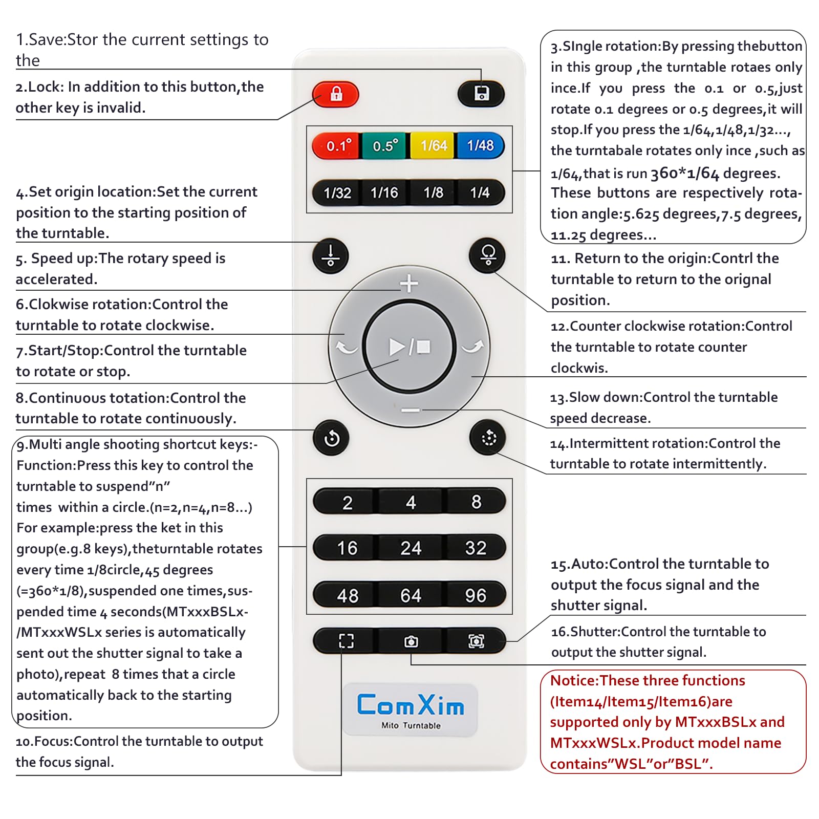 Buy ComXim Rotating Display Stand with Remote Control WiFi and USB ...
