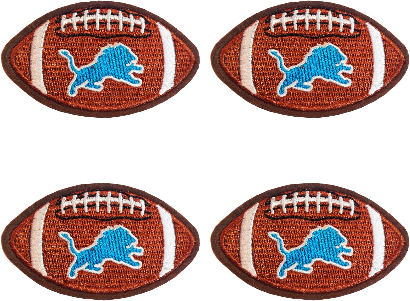 Amazon.com: Football Game Day Chenille Iron-On Patch - Royal Blue ...