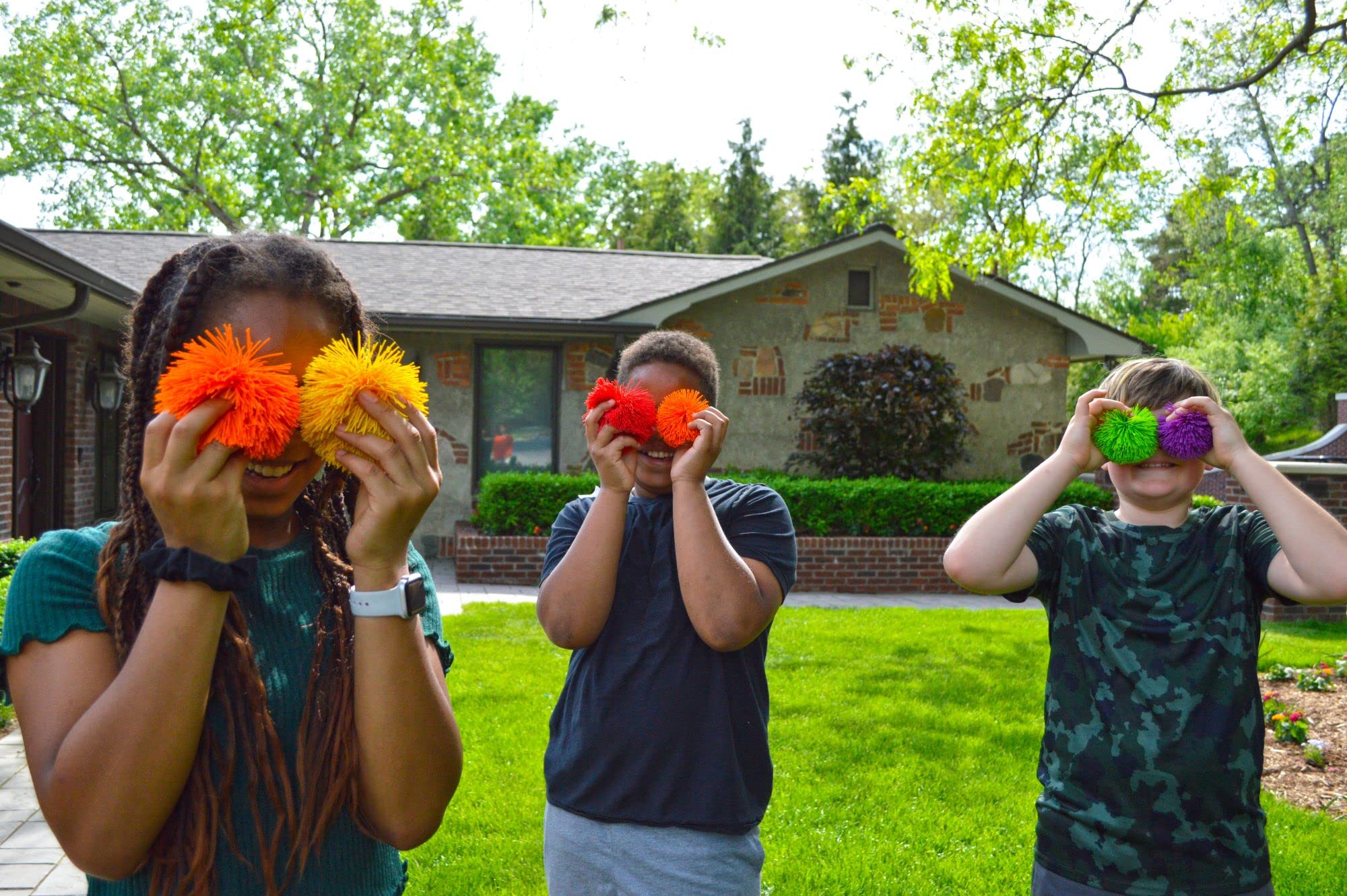 Snapklik.com : Koosh Balls 3 Inch, 3 Pack Assorted Colors