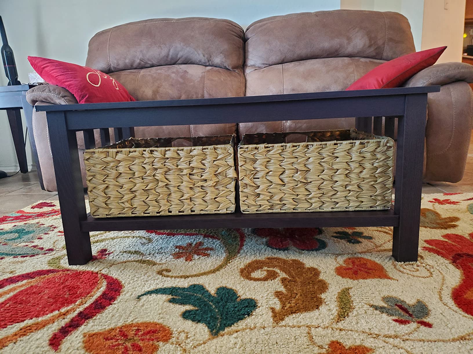 $27/mo - Finance Walker Edison Alayna Mission Style Two Tier Coffee ...